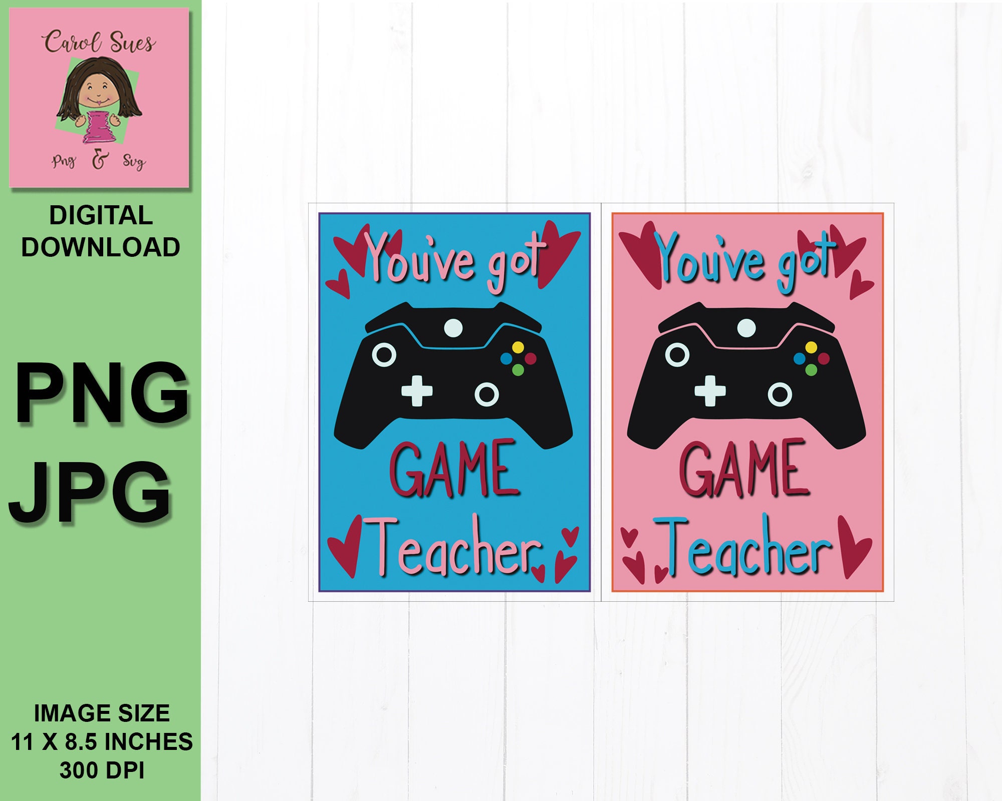 Video Game Controller Diy Printable Valentine Card Kids With - Etsy