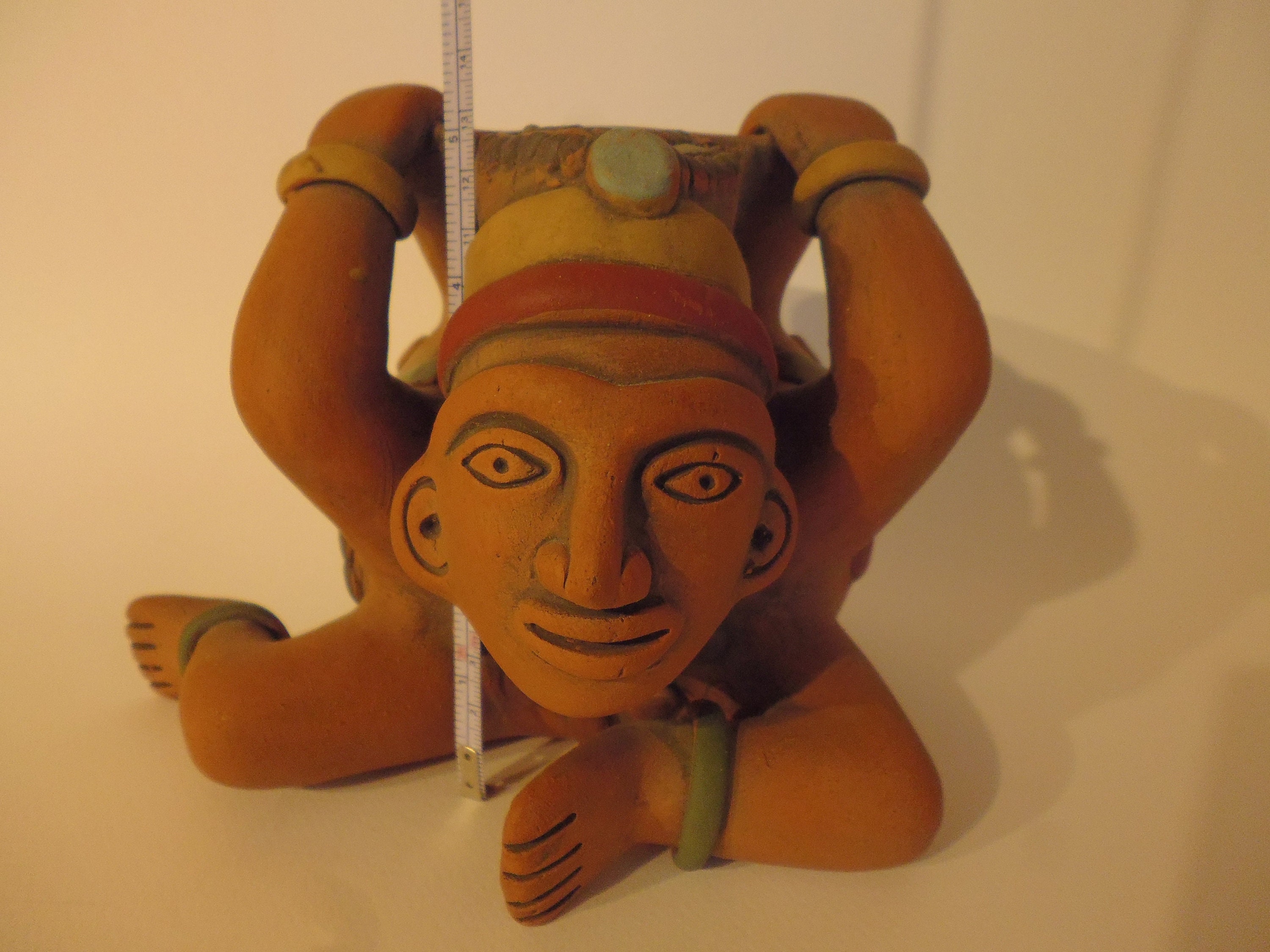 Teotihuacan Vase Mexican Aztec Inca Clay Figurine Mayan - Etsy Australia