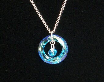 Blue Crystal Chain - Etsy