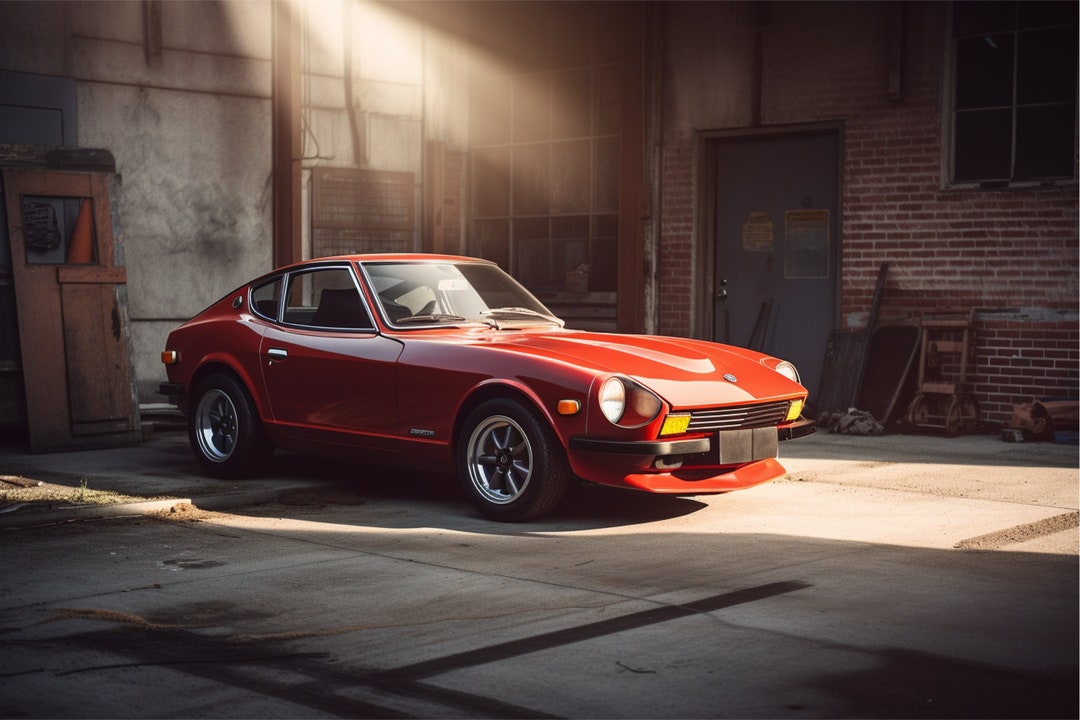 Wall Art, Car Lover, Datsun 240z Picture 2 , Frame TV, Printable, PC ...