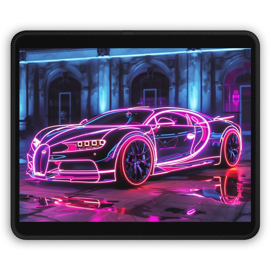 Gaming Mouse Pad, Bugatti Chiron Mouse Mat - Etsy