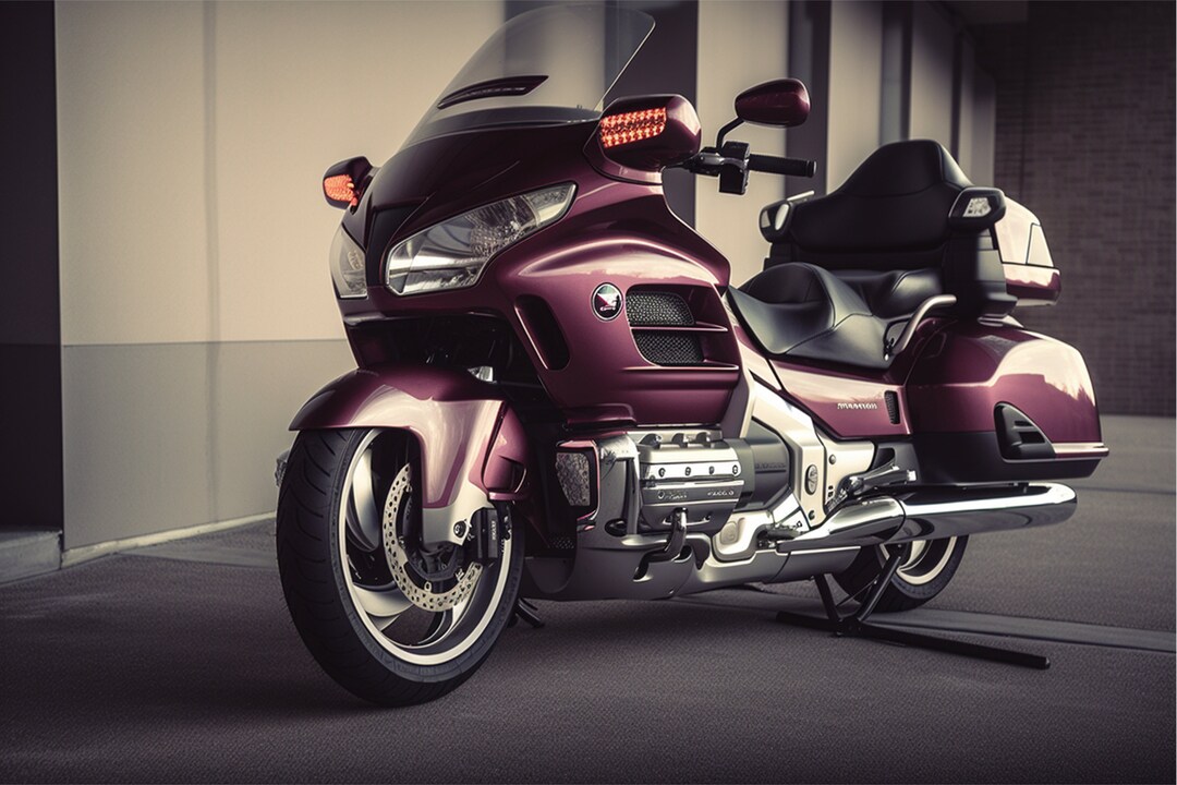 Motorbike Lovers Printable Wall Art Honda Goldwing Picture 2 AI ...