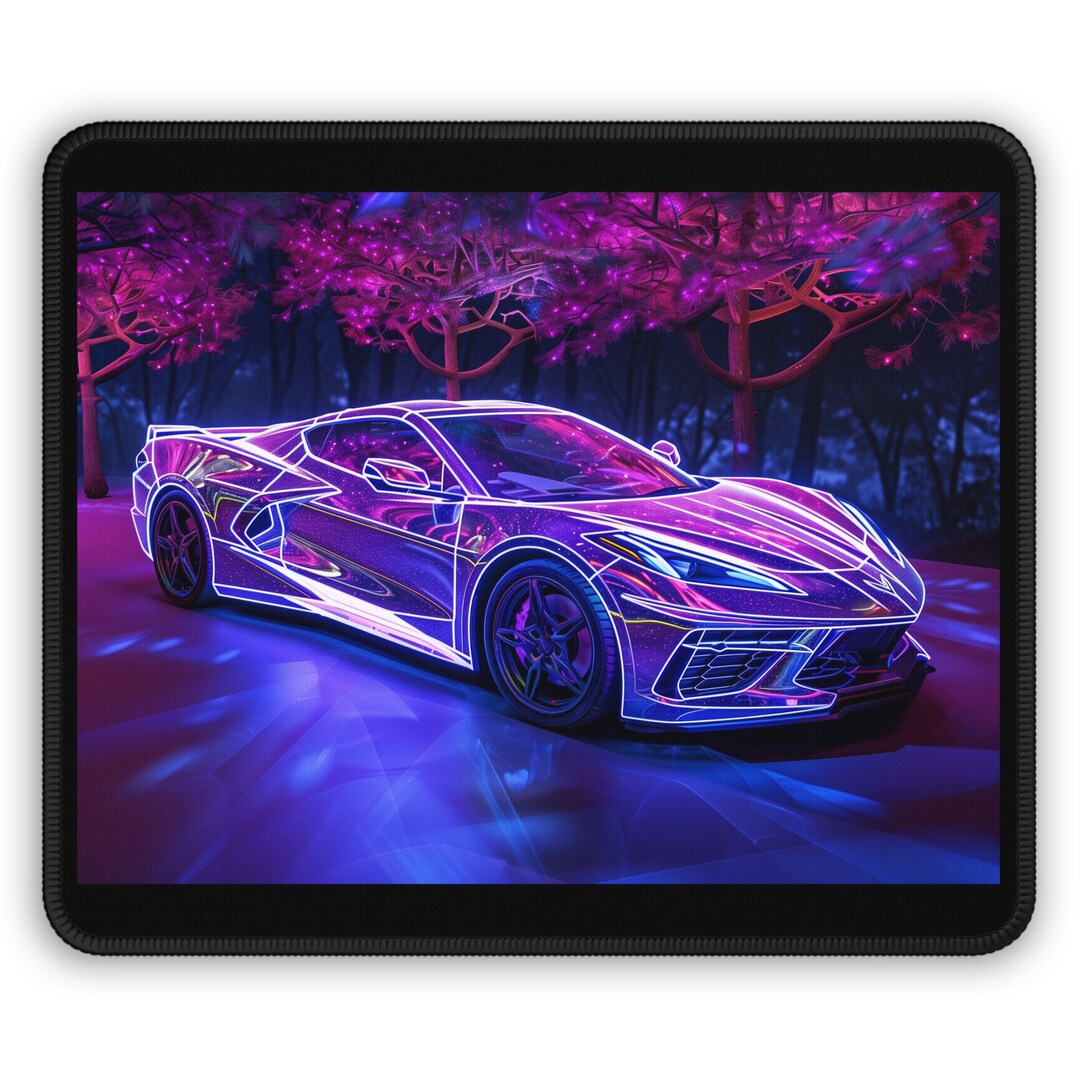 Gaming Mouse Pad, Chevrolet Corvette C8 Mouse Mat - Etsy