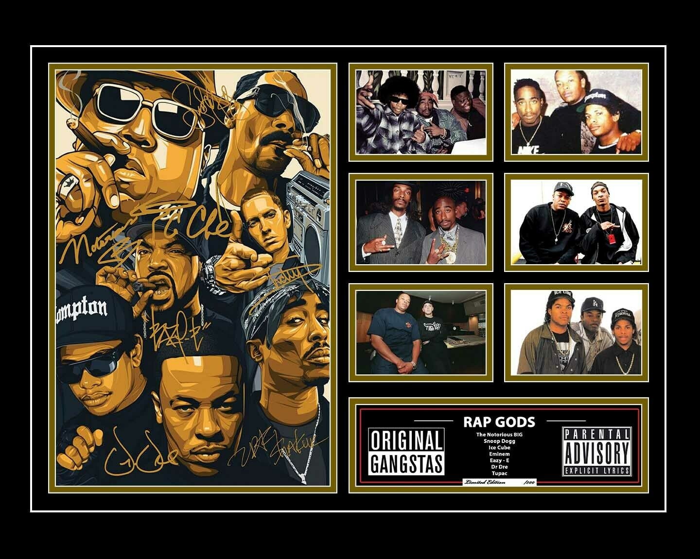 Biggie Smalls And Tupac And Eazy E