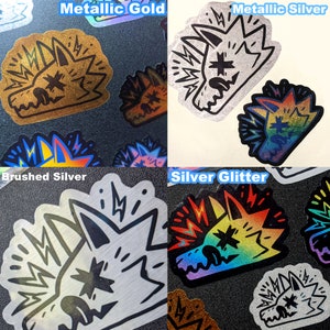 Made-to-order Sticker 0047: Bloodmoon Goat - Etsy