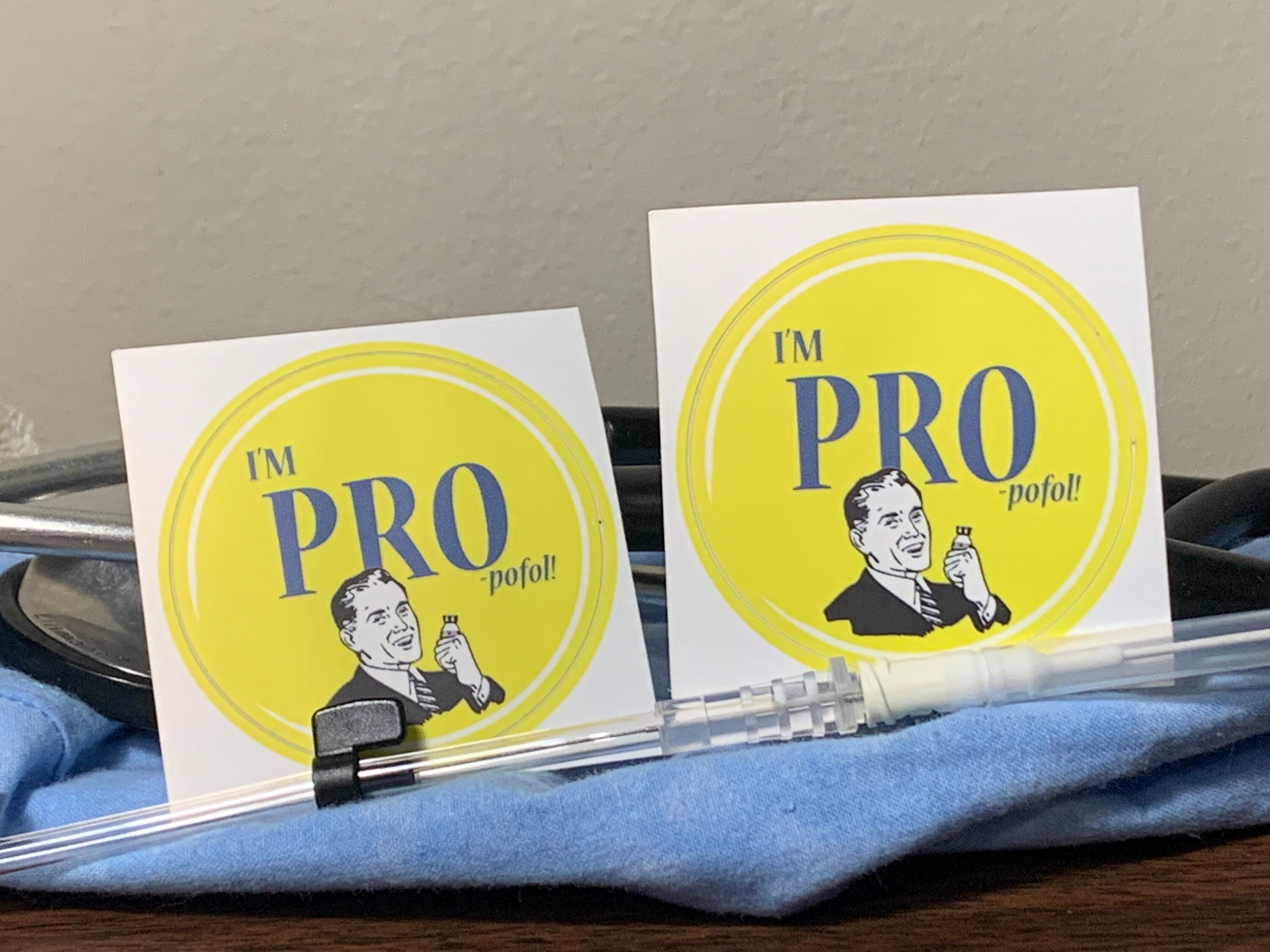 Im Pro Propofol Sticker ICU Humor - Etsy