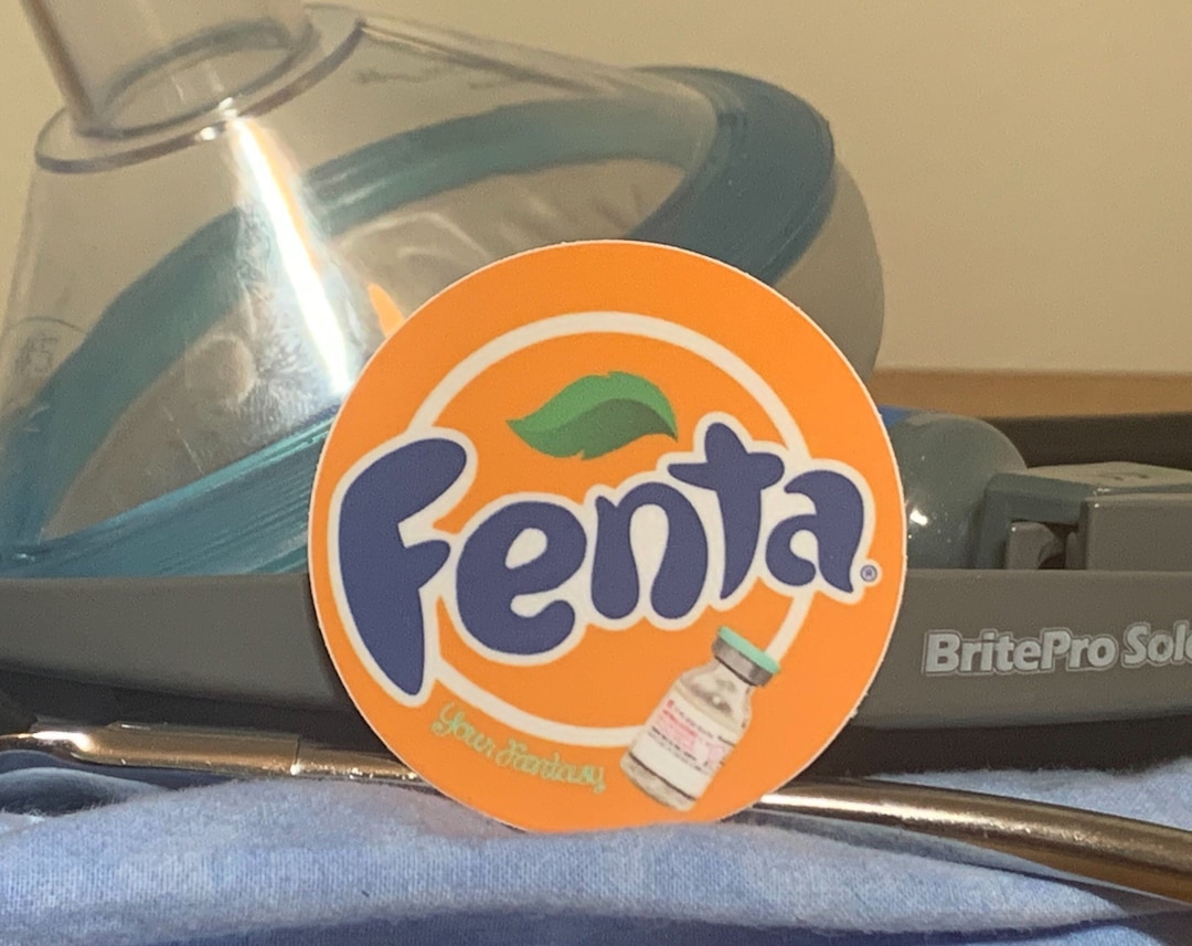 Fanta Fentanyl Sticker, ICU Humor - Etsy