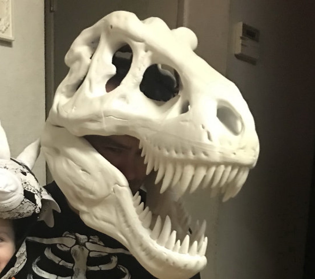 STL Model T-rex Mask 3D for Print - Etsy