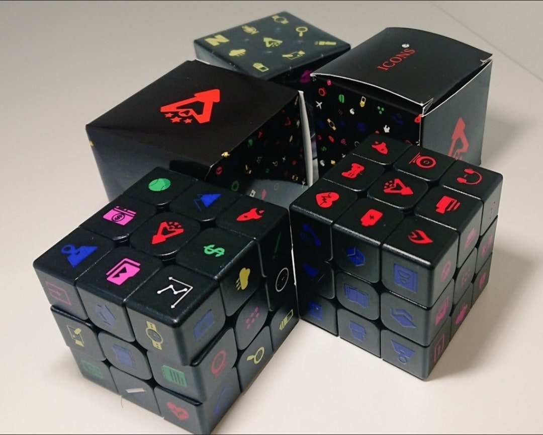 Icons Cube - Etsy