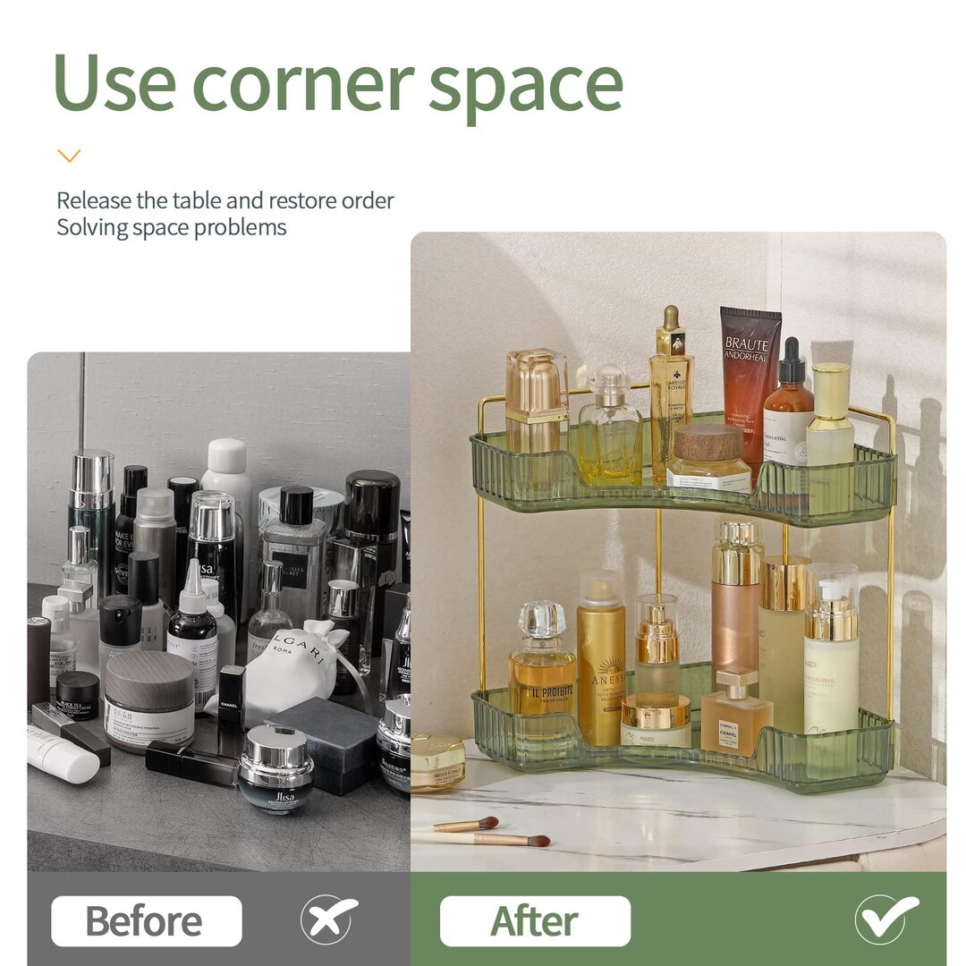 Two Tier Counter Top Organizer - Etsy