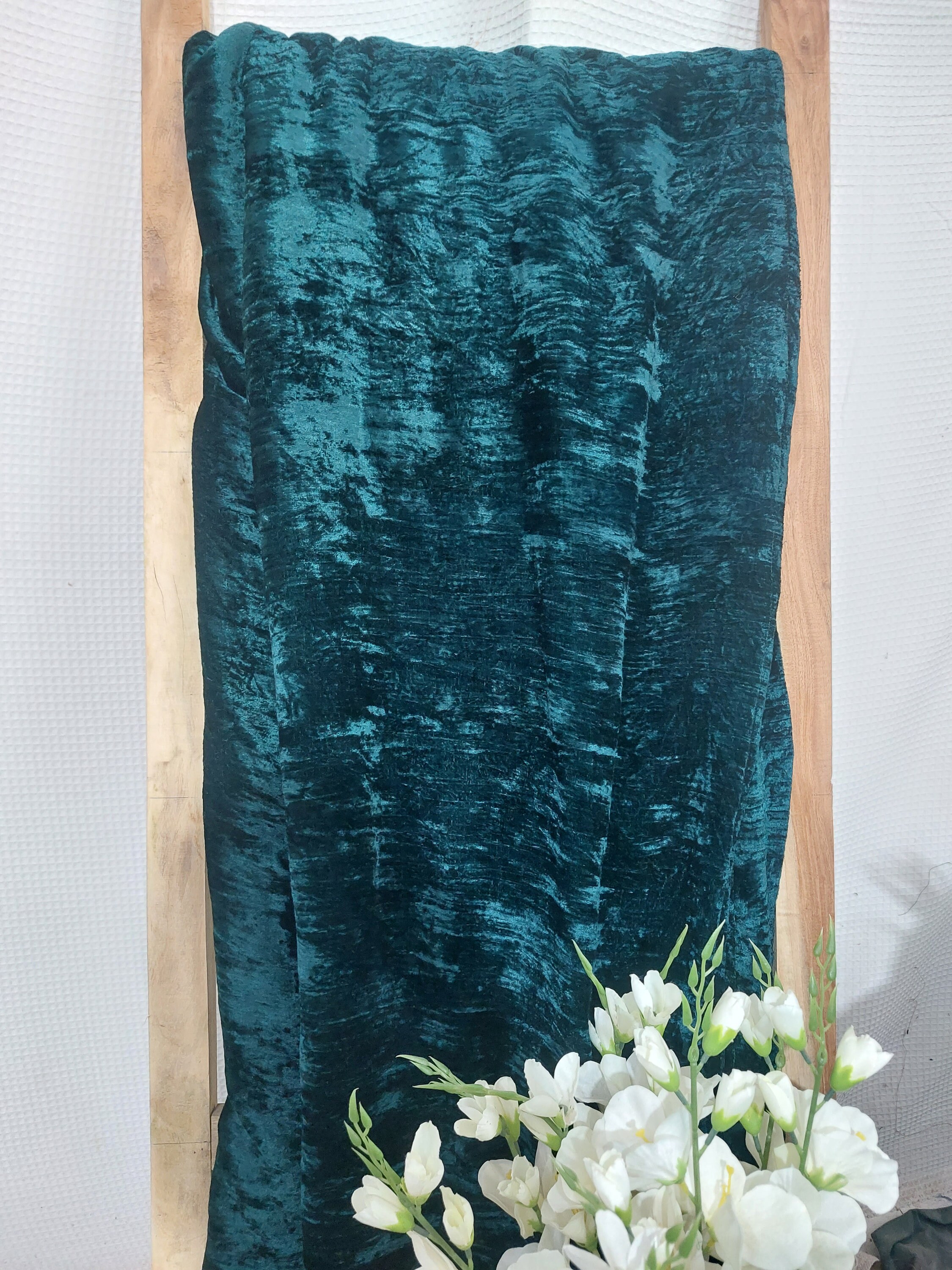 Teal Blue Velvet Throw - Moss Velvet Throw Blanket With Tassels ...