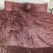 100% Velvet Red Duvet Cover Velvet Comforter Duvet Cover Handmade Quilt ...