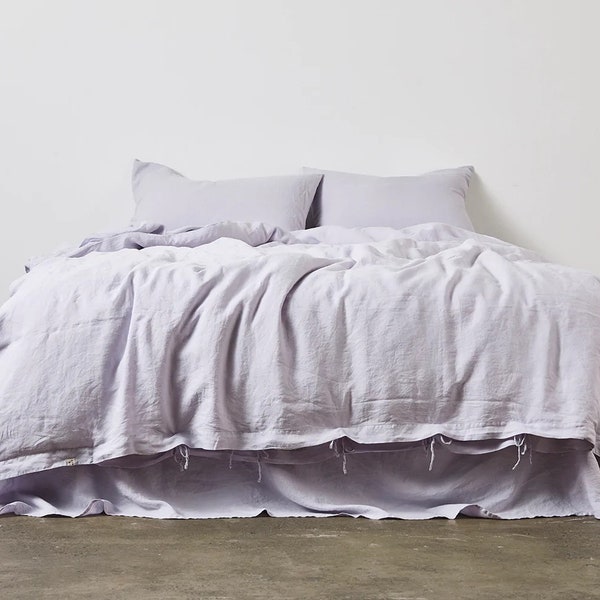 Linen Bedding Lilac - Etsy
