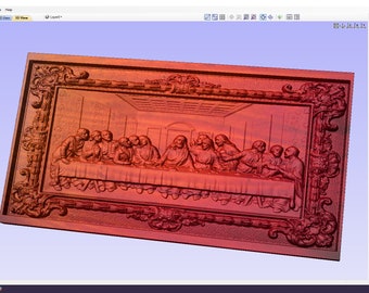 Last Supper 3d - Etsy