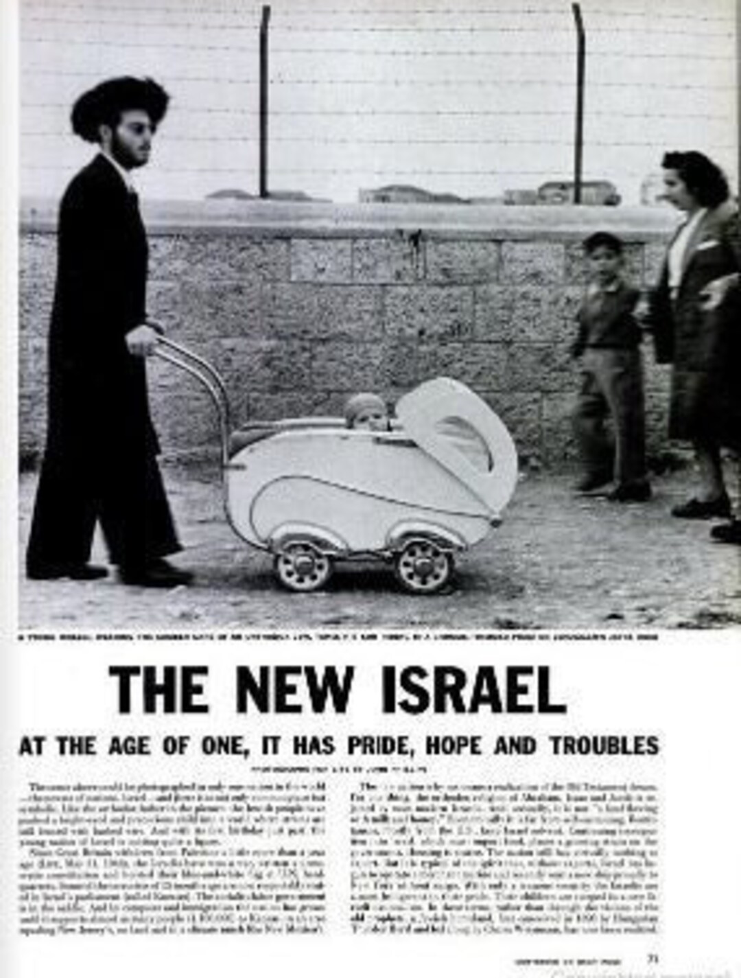 LIFE Magazine July 1949 | the New Israel | First Year of Modern Israel ...