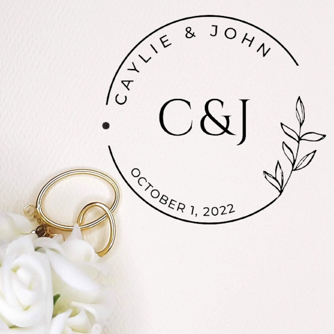 Custom Wedding Stamps