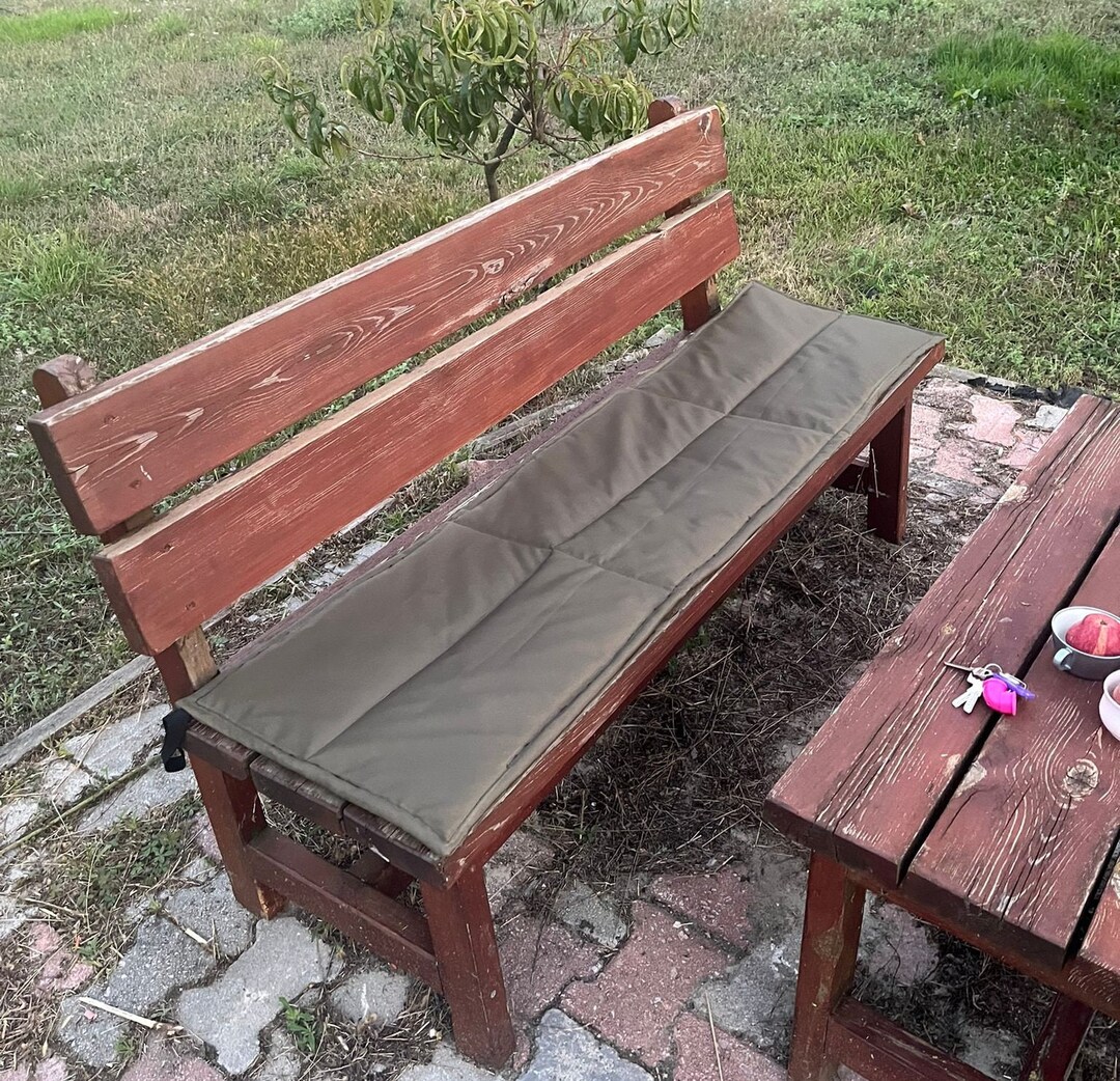 Outdoor Bench Covers Custom Bank Cushion, Daybed Sheath Chair Seating ...