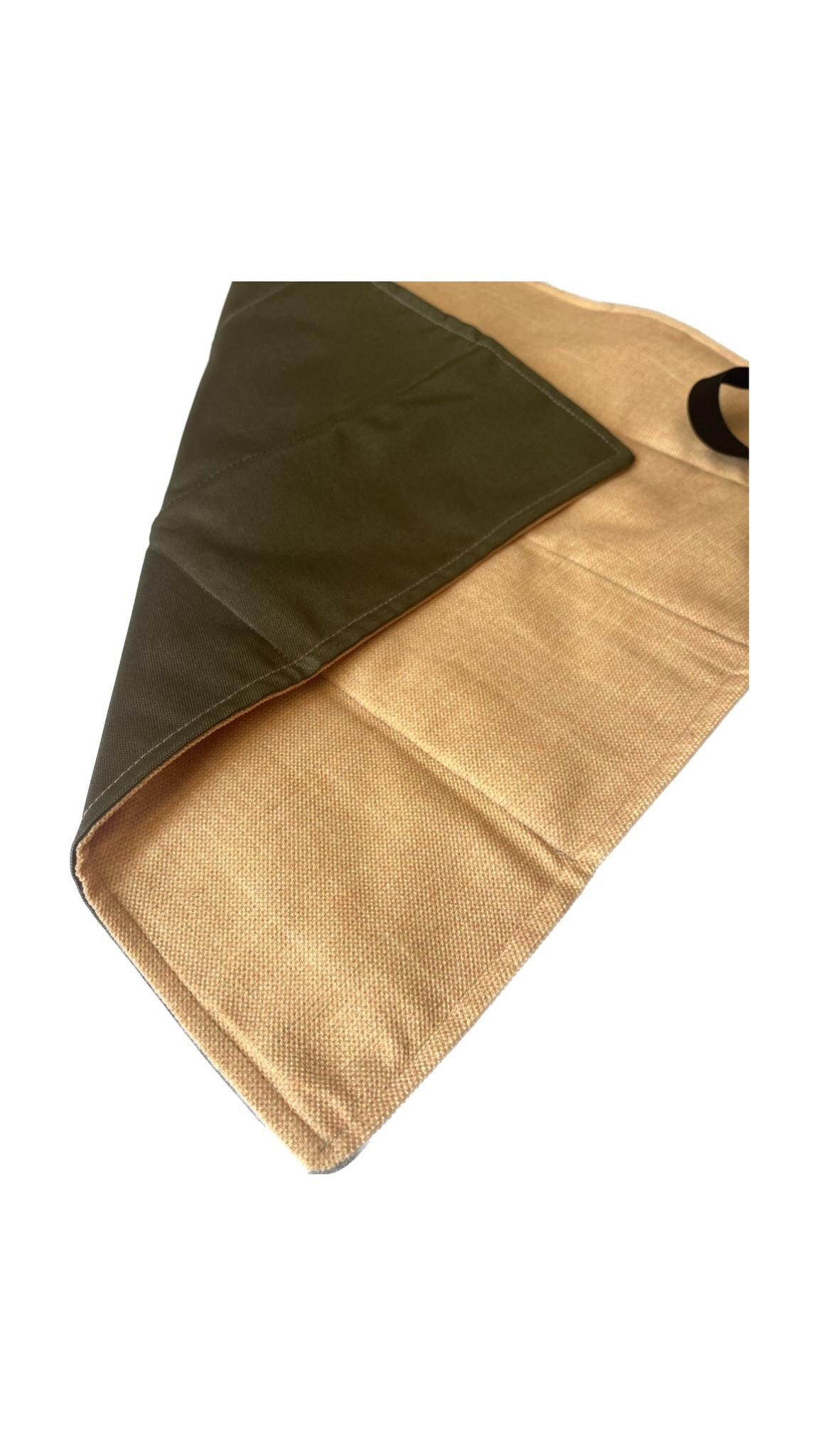 Canvas Camping Seating Mat, Tent Fabric Waterproof Foldable Sit Pad ...