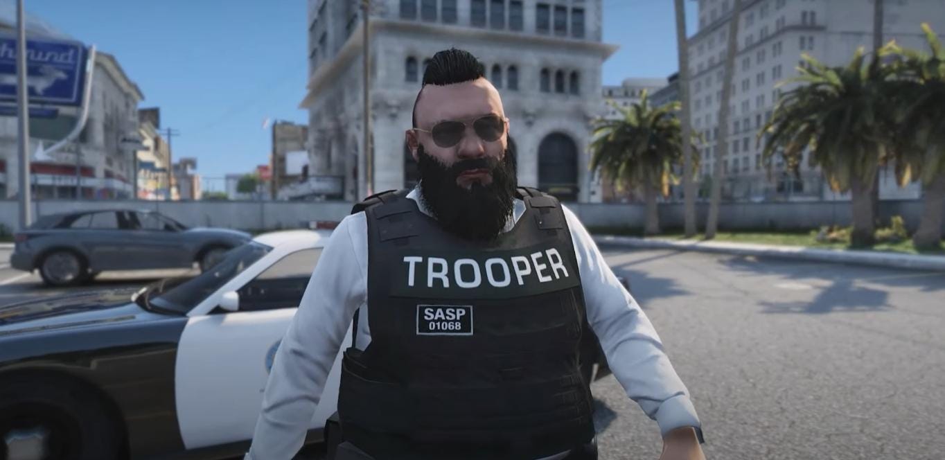 PED - Fat Police (FIVEM) - Etsy