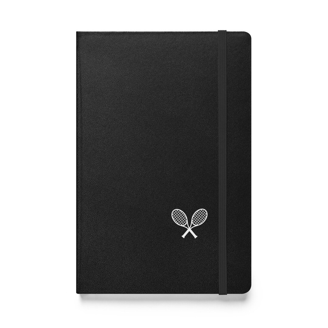 Tennis Notebook, Hardcover Notebook, Tennis Captain Gift, Tennis Gifts ...