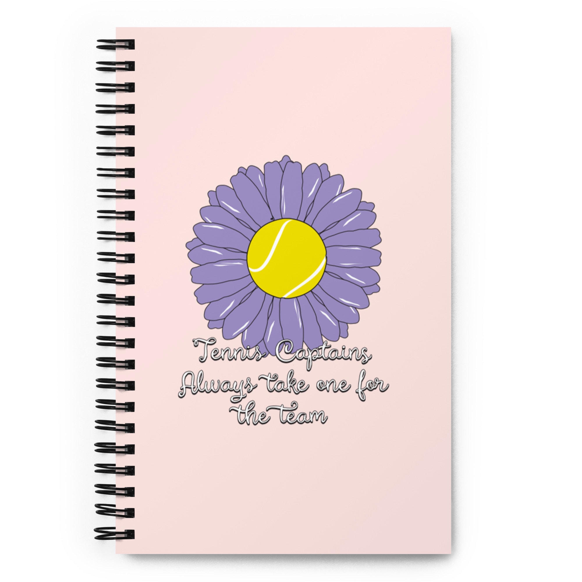 Tennis Notebook, Sport Notebooks, Tennis Captain Gift, Tennis Gift for ...