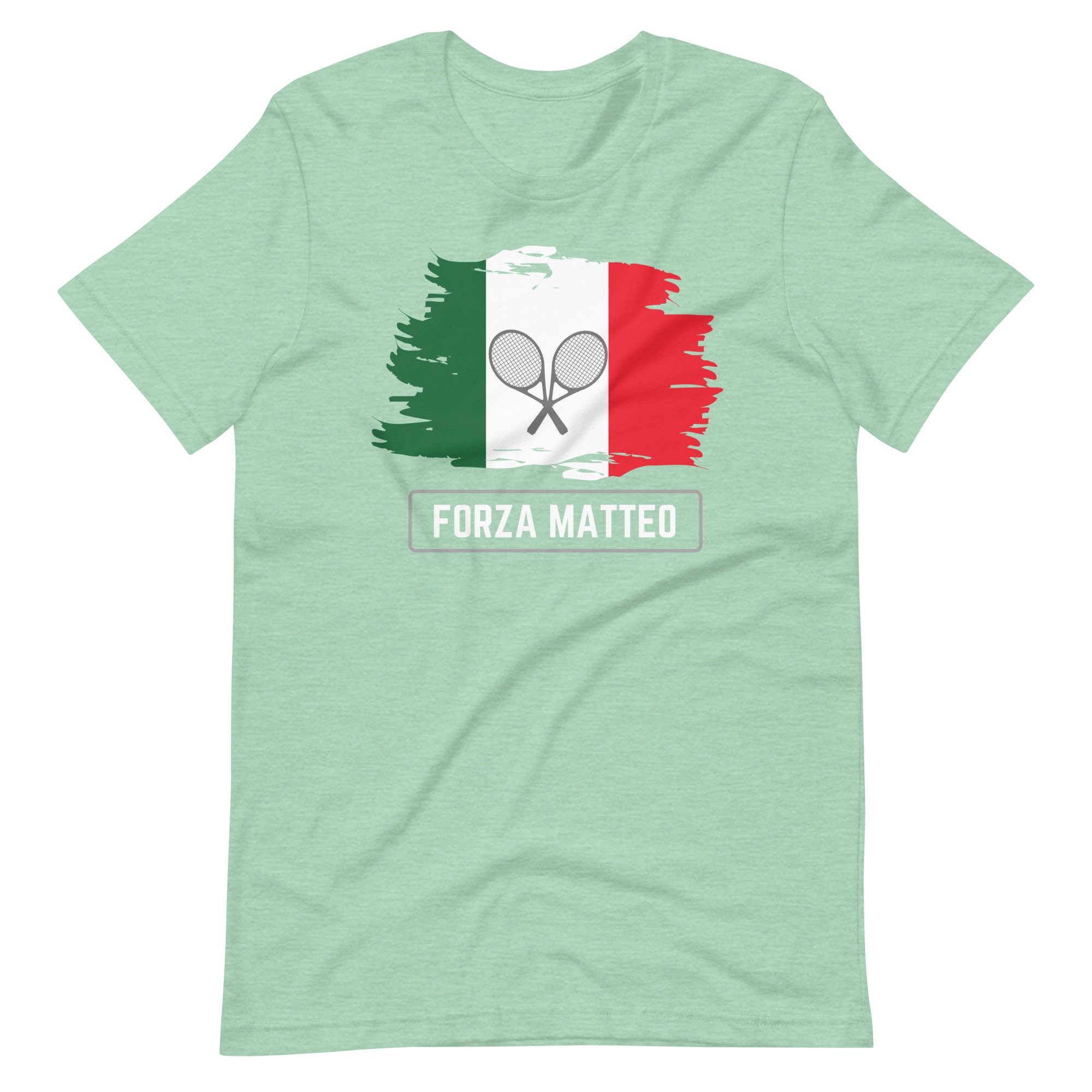 Matteo Berrettini Shirt, Tennis Shirt, Tennis Apparel, Italian T-shirt ...