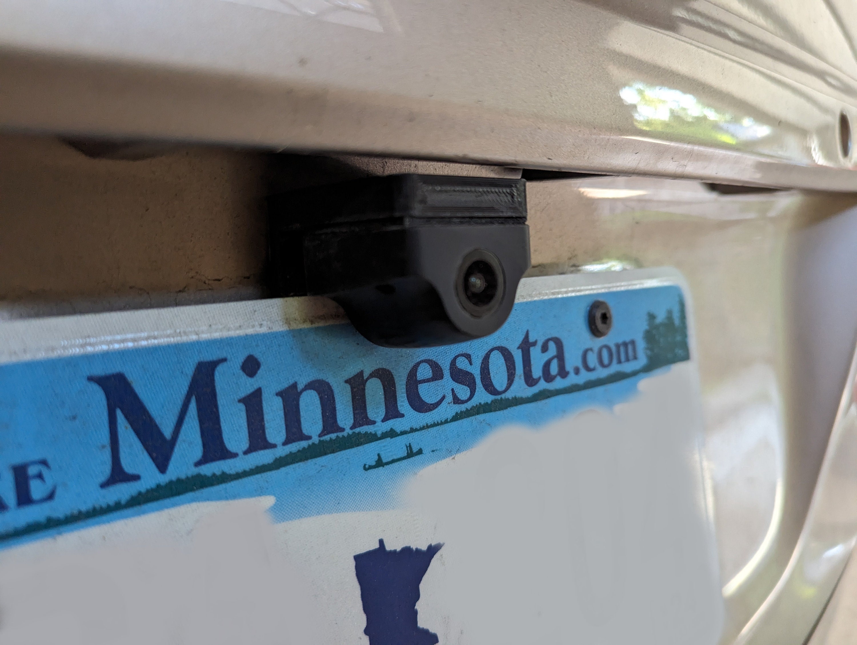 Backup Camera License Plate Mount Bracket - Etsy