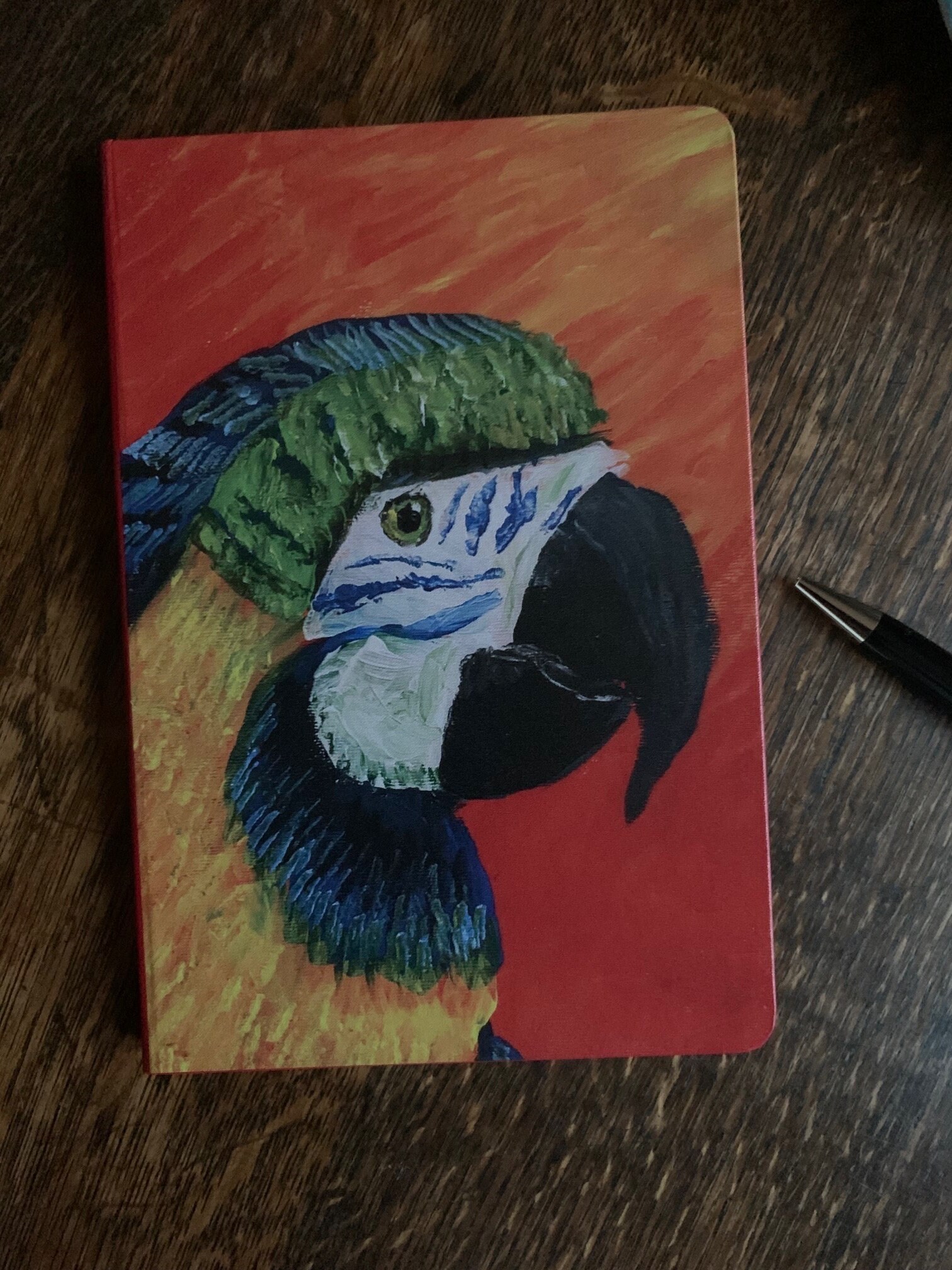 Premium Parrot Notebook - Etsy UK
