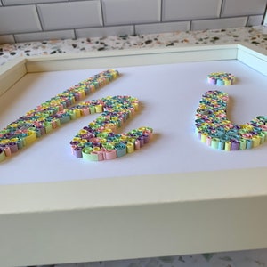 12x12 Paper Quilled 'hi' Pastel Artwork - Etsy