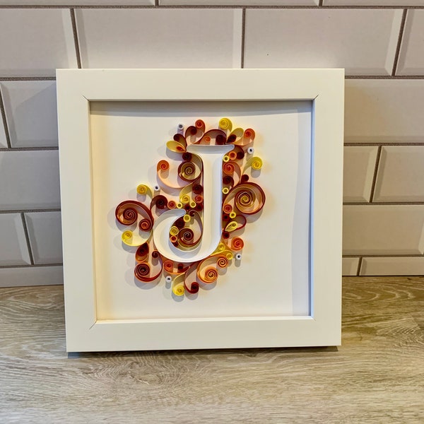 Quilled Monogram - Etsy