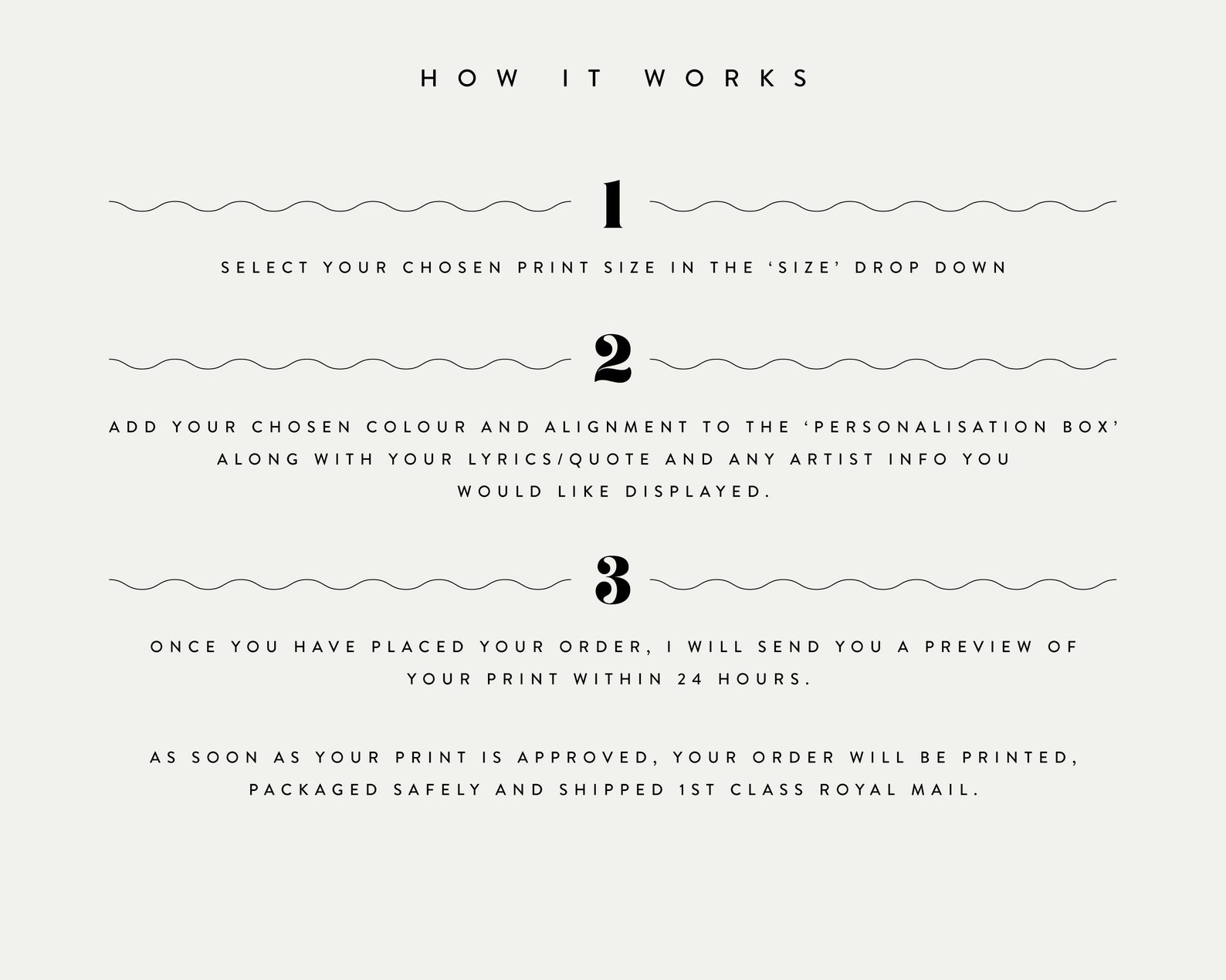Custom Lyrics Print | Custom Quote | Custom Wall Art | Personalised ...