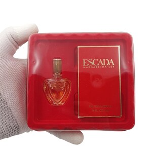 Escada by Margaretha Ley 4ml , Discontinue Perfume Splash, Perfume ...