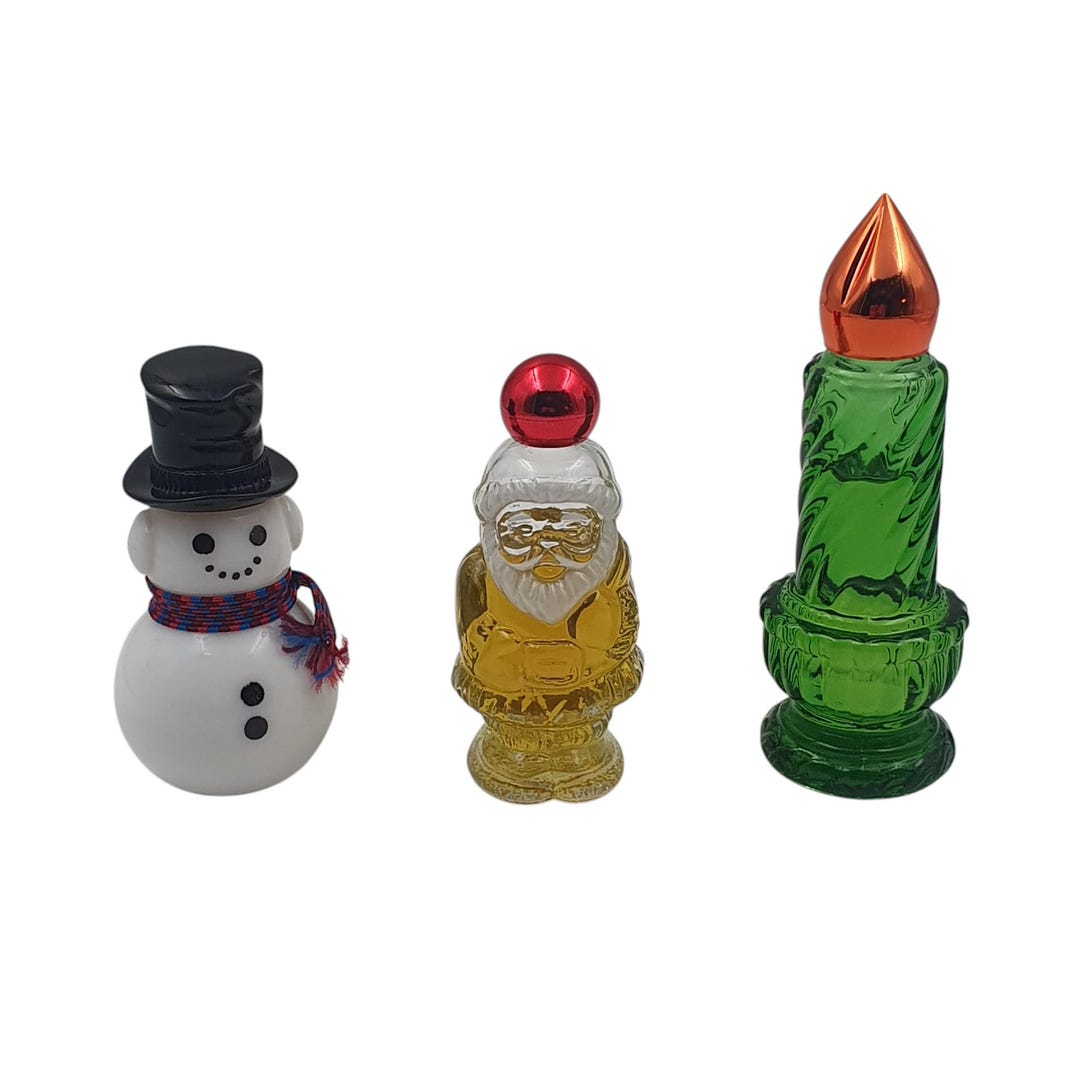 Vintage Avon Christmas Decor Cologne - Holiday Theme, Avon Christmas ...