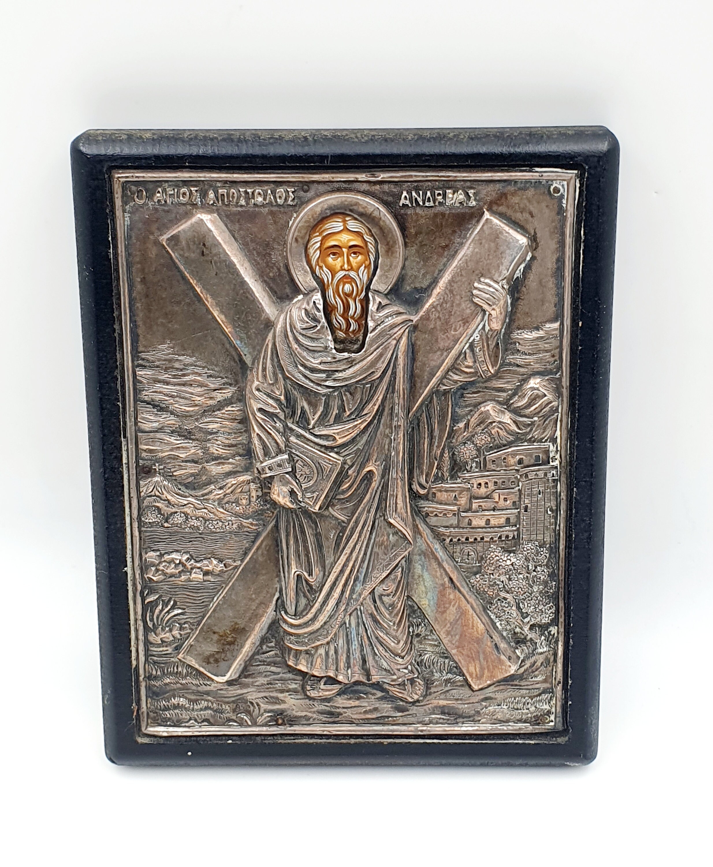 Silver Icons, Greek Orthodox Icon, Religious Gift, Christian Decor ...