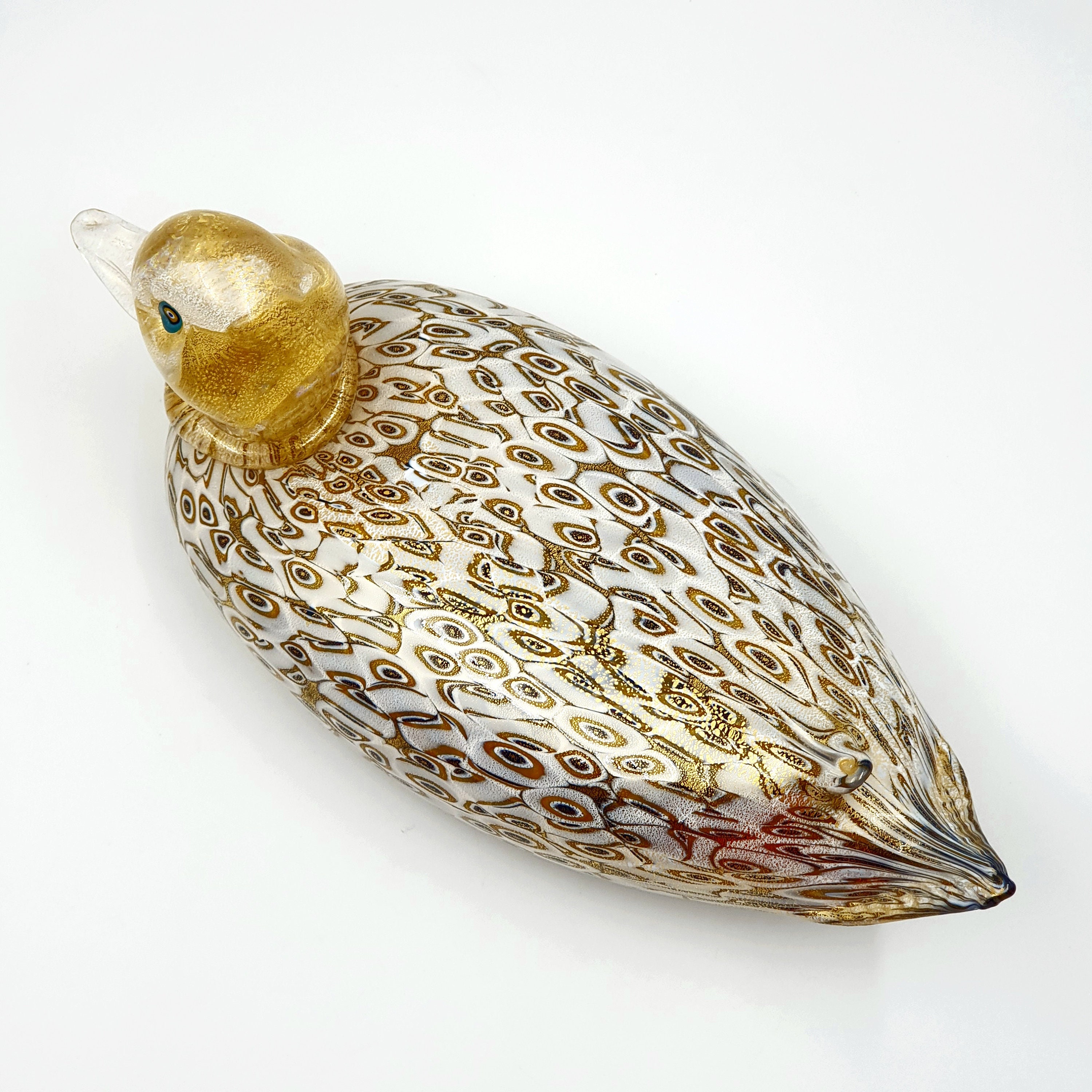 Murano Glass Duck Sculpture, Vintage Murano 1960s, Gift for Wife ...