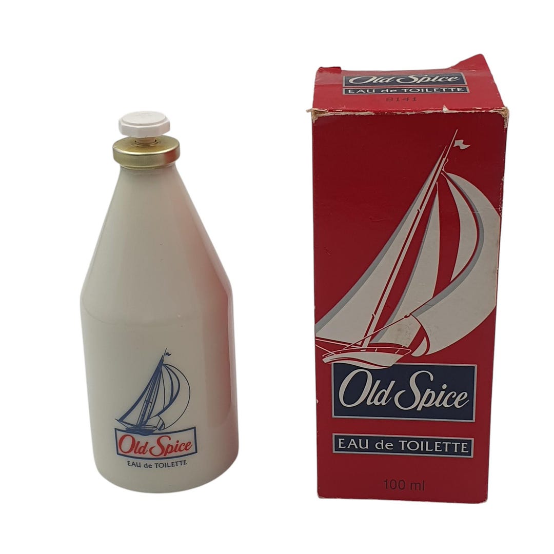 Vintage Old Spice Eau De Toilette 100ml Classic Mens Fragrance Gift ...
