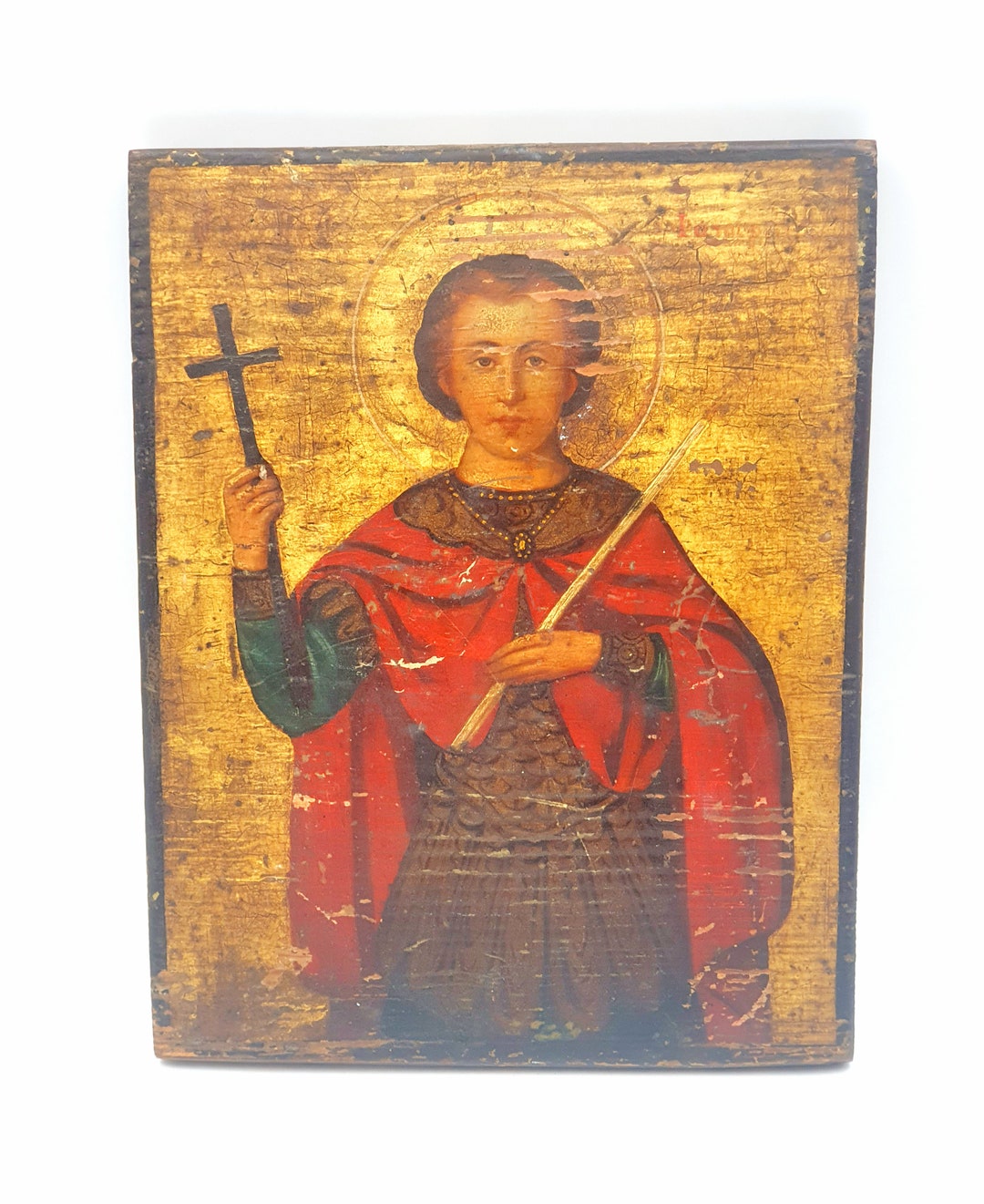 Wooden Icon ,greek Orthodox Icon, Religiousgift, Christian Decor ...