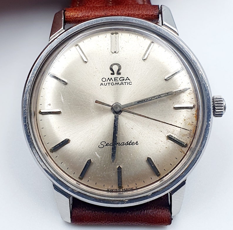 Omega Seamaster Automatic Watch Men's Wrist Watch 60s - Etsy UK