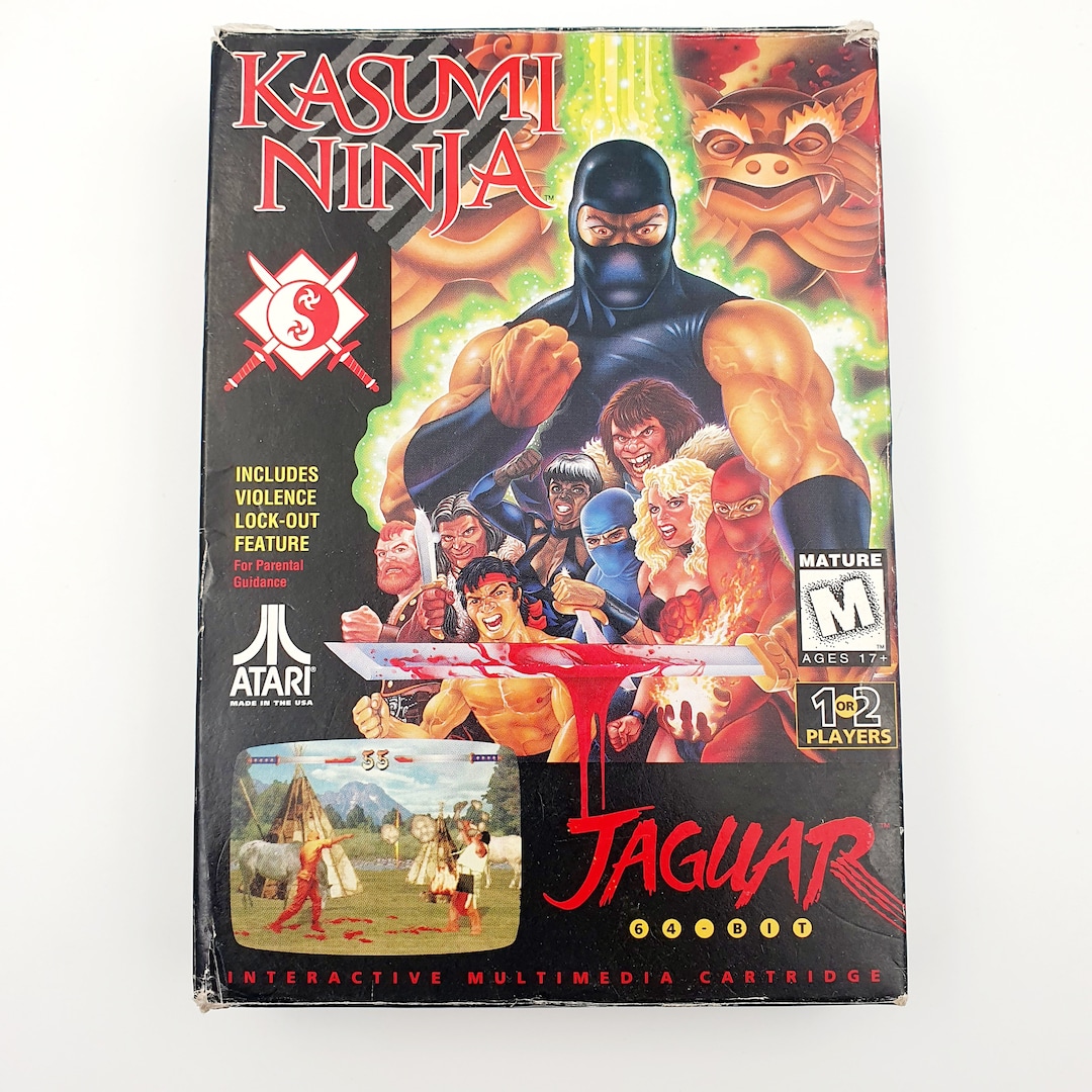 Atari Jaguar Kasumi Ninja (1994) – Rare Vintage Video Game, Collectible ...
