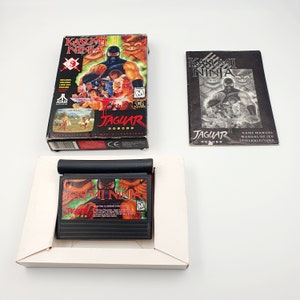 ATARI Jaguar Kasumi Ninja 1994, Vintage Video Game, Collectible Video ...