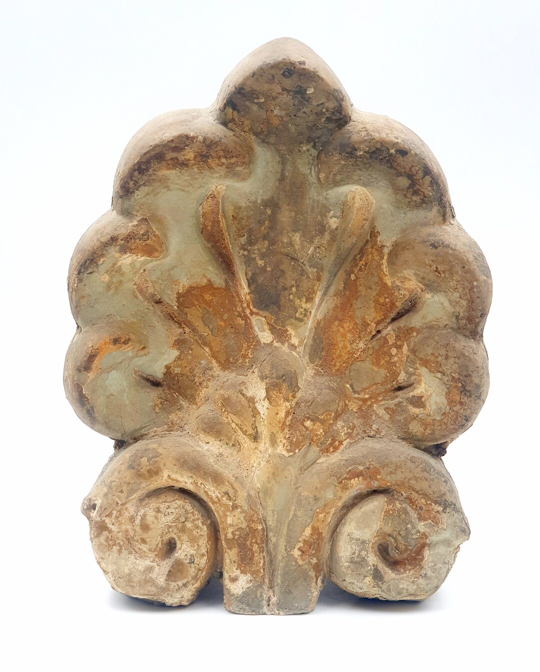 Greek Ceramic Akrokeramo Decorative Antefix - Classical Sculpture Art ...