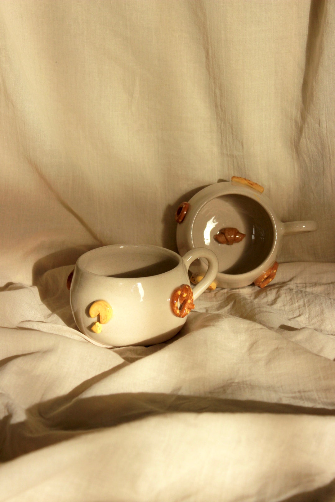 Pre Order French Croissant Ceramic Mug - Etsy