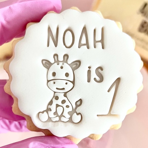 Wild 1 Fondant Animals - Etsy UK