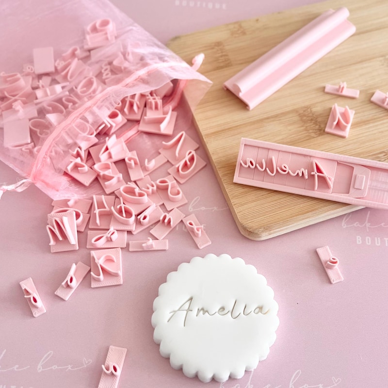 Clay Alphabet Embosser - Etsy UK