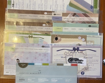 Creative Memories Paper Packs - Etsy