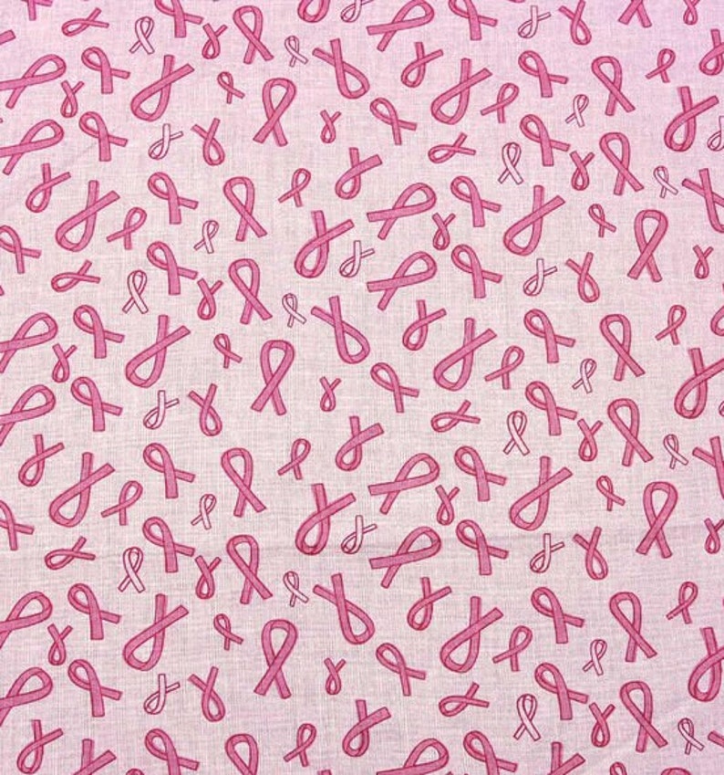 Breast Cancer Awareness, Breast Cancer Pink Ribbon Fabric, Pink Ribbon ...