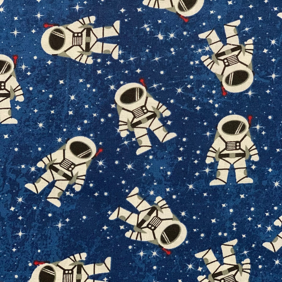 Outer Space Fabric, Space Fabric, Astronaut Fabric, Novelty Fabric ...