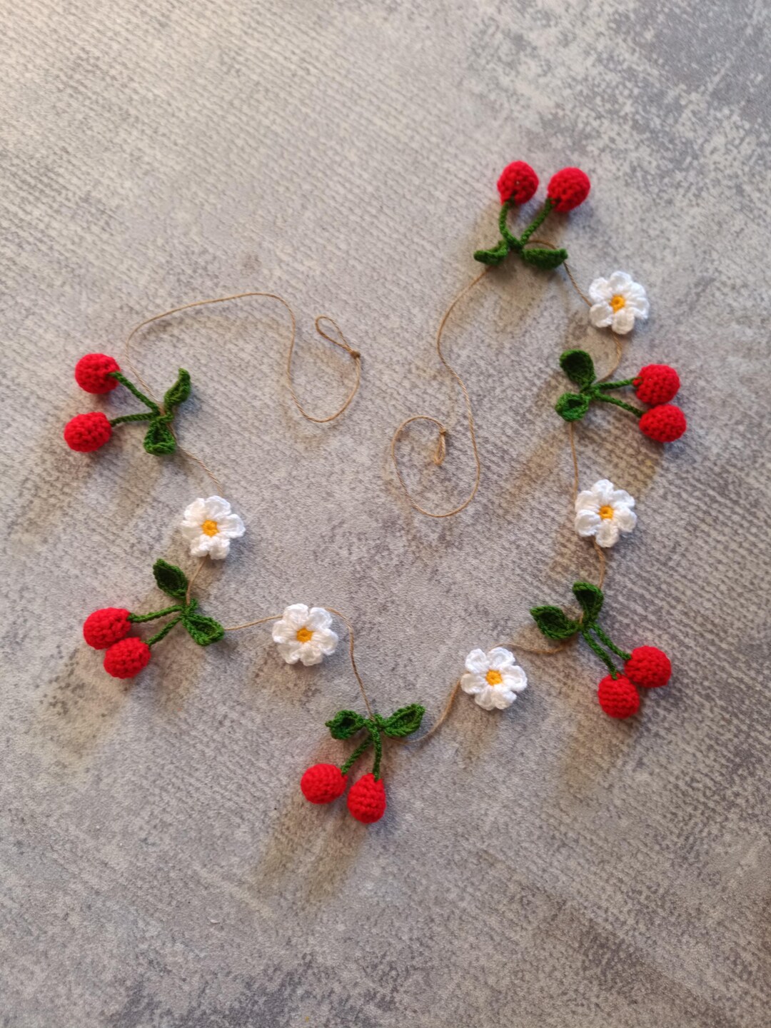 Cherry Decorations Birthday Garland Banner, Home Decor Garland, Nursery ...