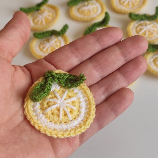 Lemon Applique - Etsy