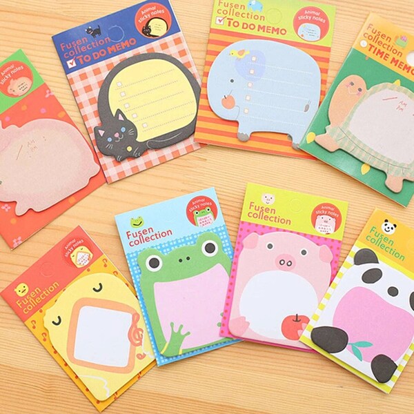 Cute Sticky Notes - Etsy